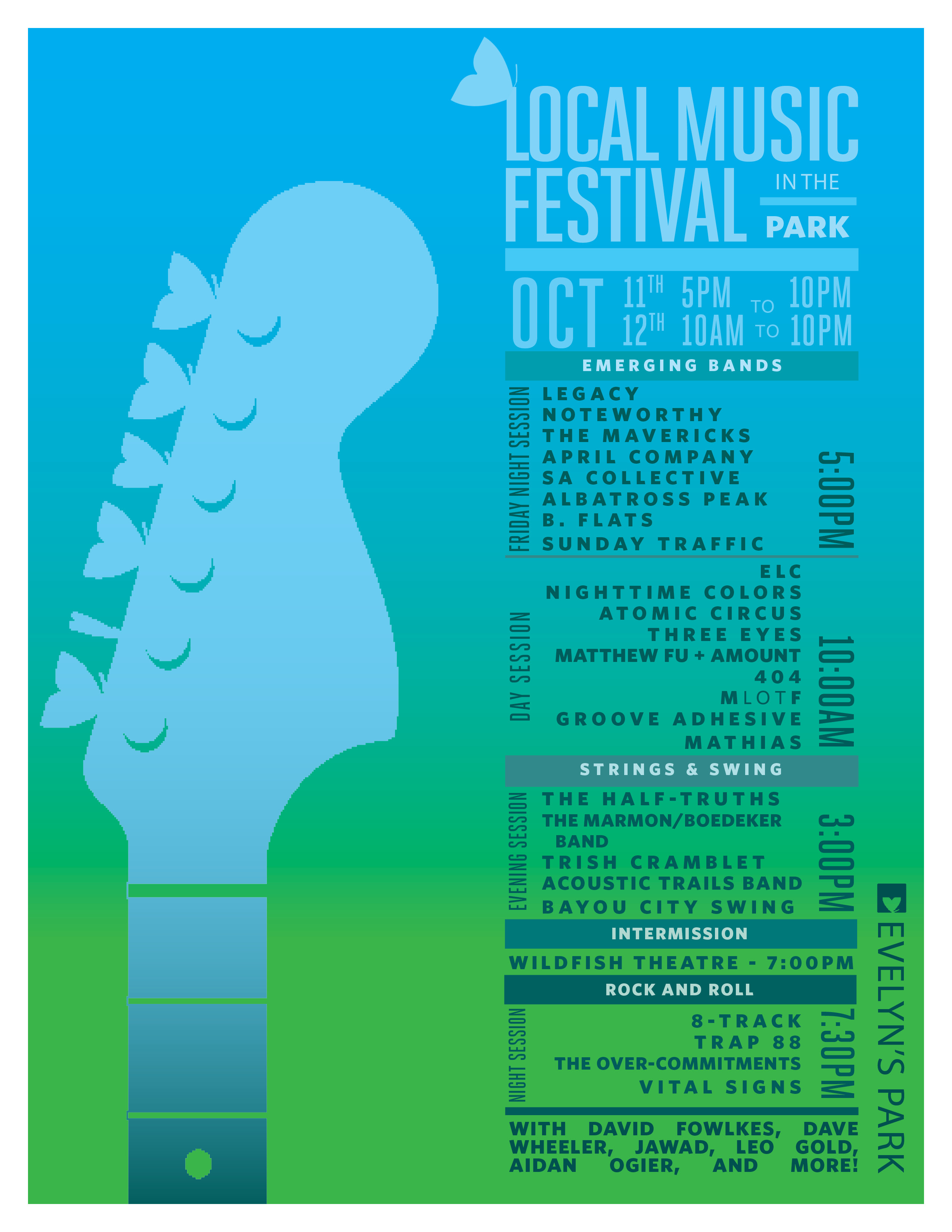 Local Music Festival | Evelyn's Park Conservancy